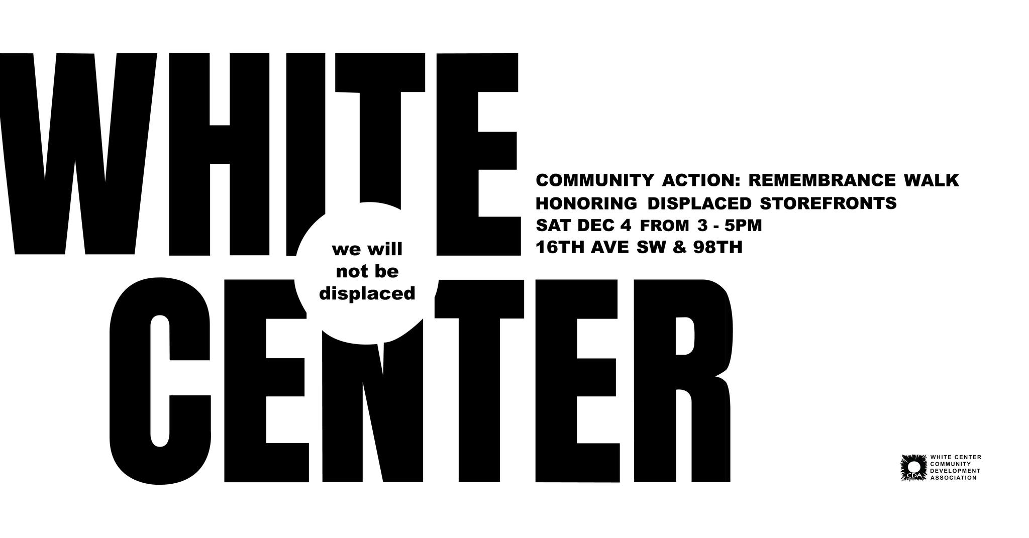 White Center "Remembrance Walk" Sat. Dec. 4 will highlight fire ...
